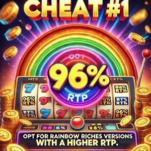 Rainbow Riches Cheats - 4 Tips to win £250K booting your odds.